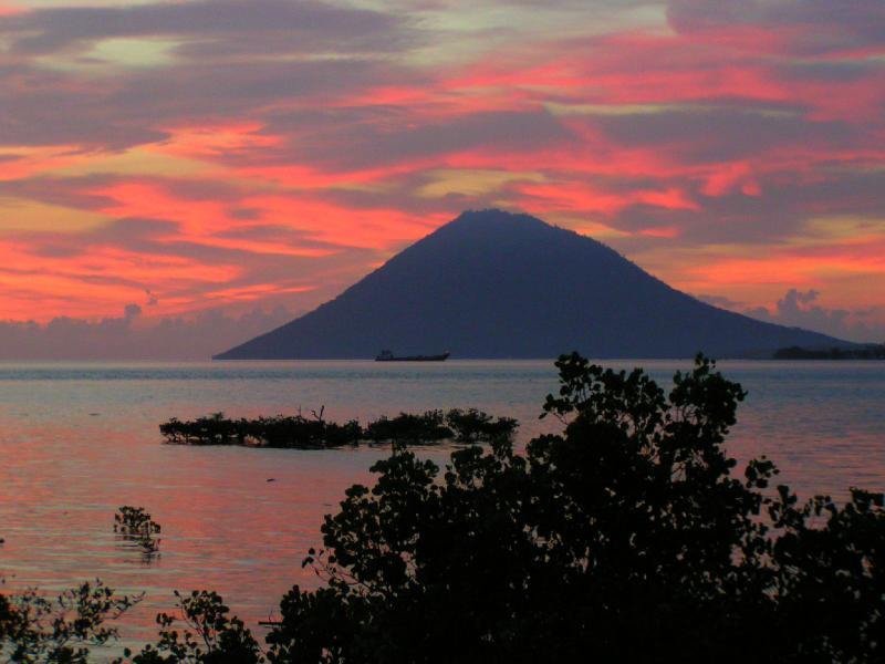 Manado Bay sunset